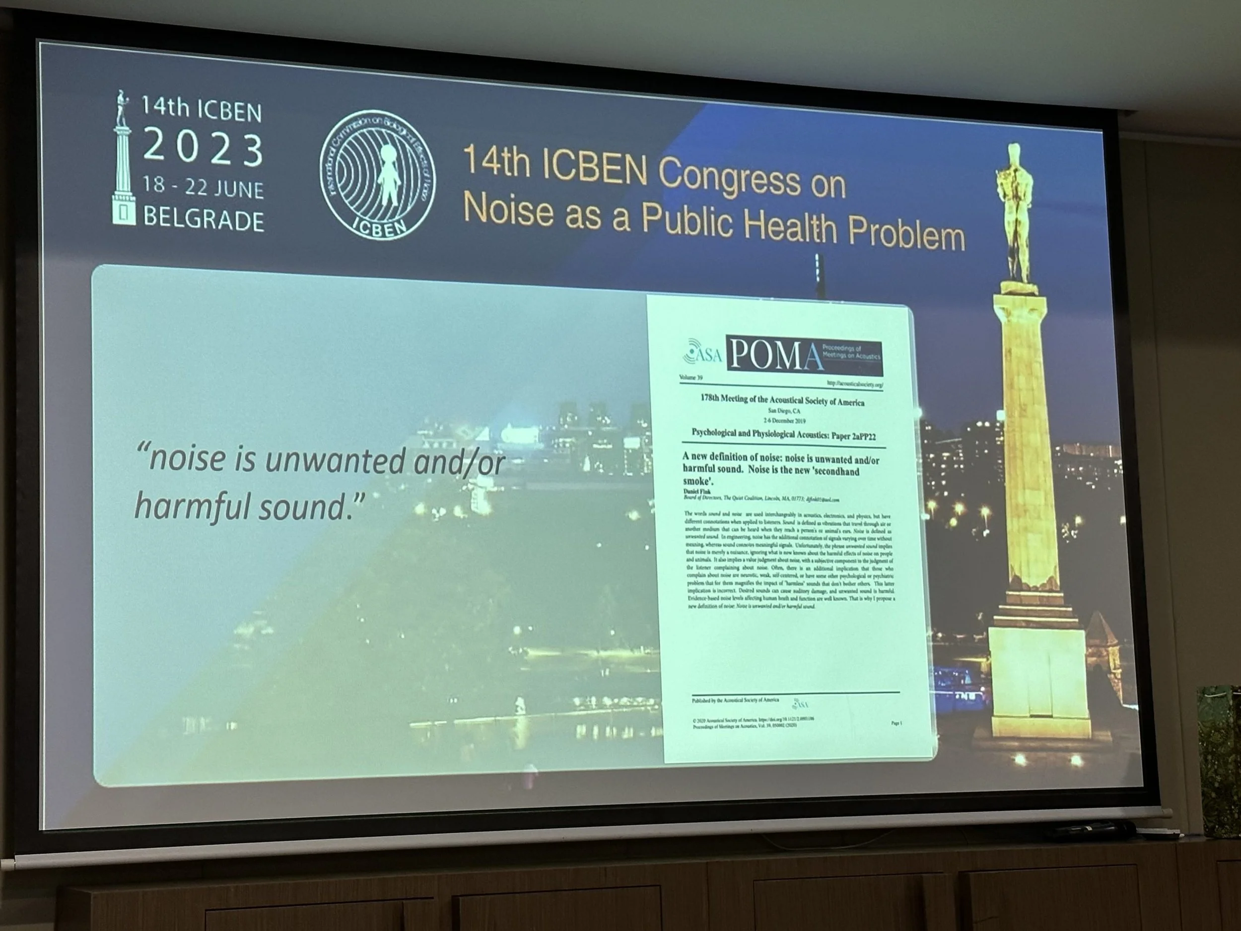 Quiet Communities: Working Together for a Quieter World