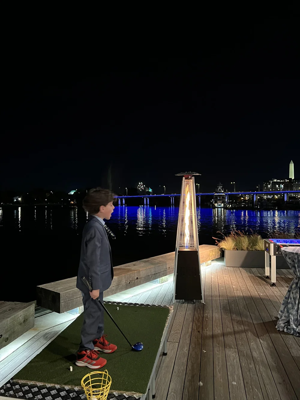 Pop-up waterfront driving ranges for your event