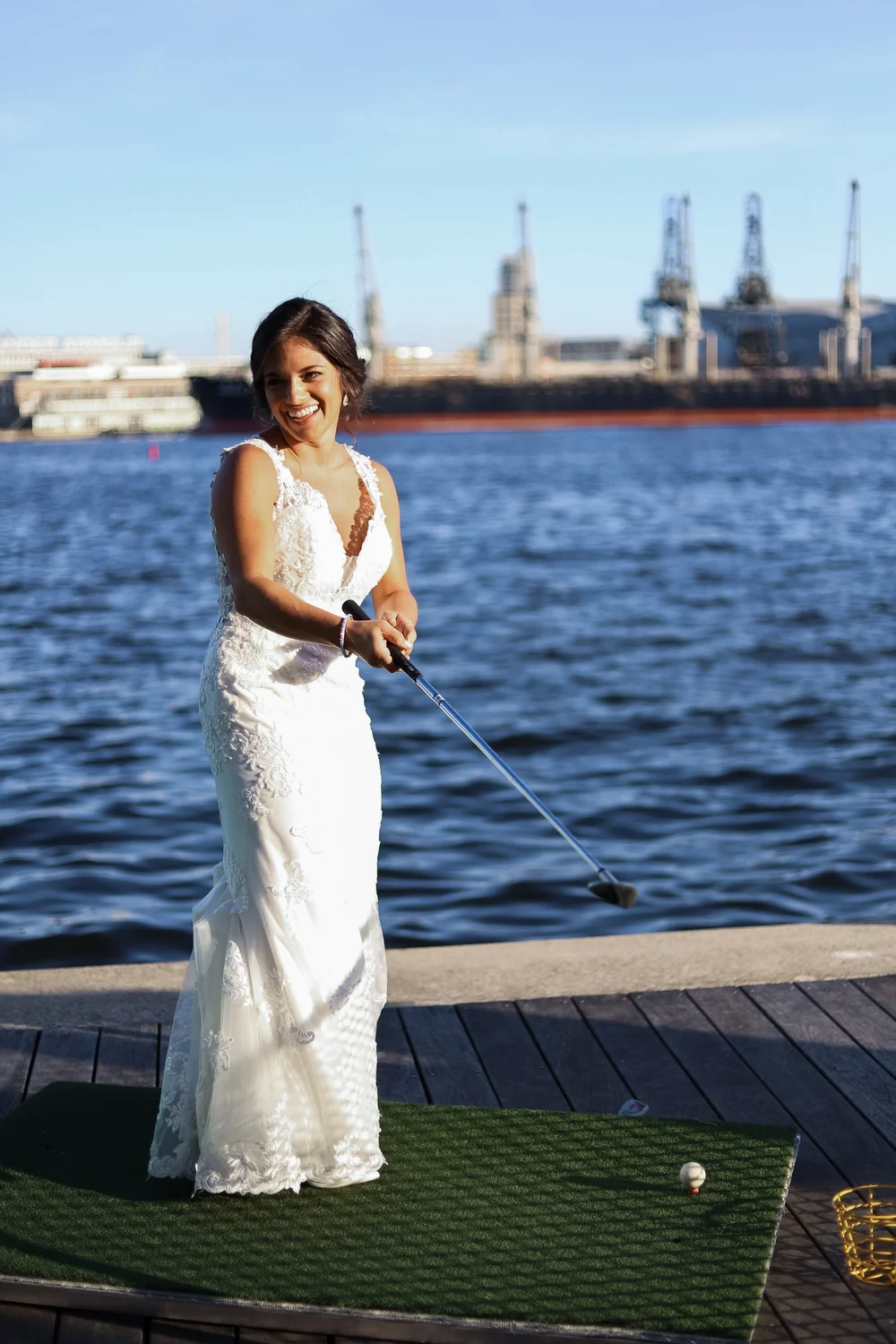 Book a waterfront driving range for your group