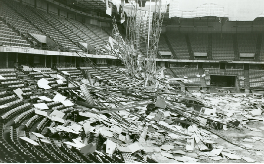 The Story of the Kemper Arena Roof Collapse — KC Yesterday