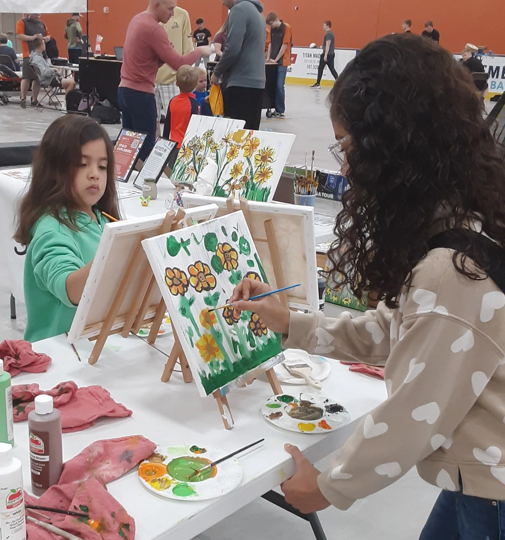 Yellow Flowers Community Gallery — SJMiller Arts