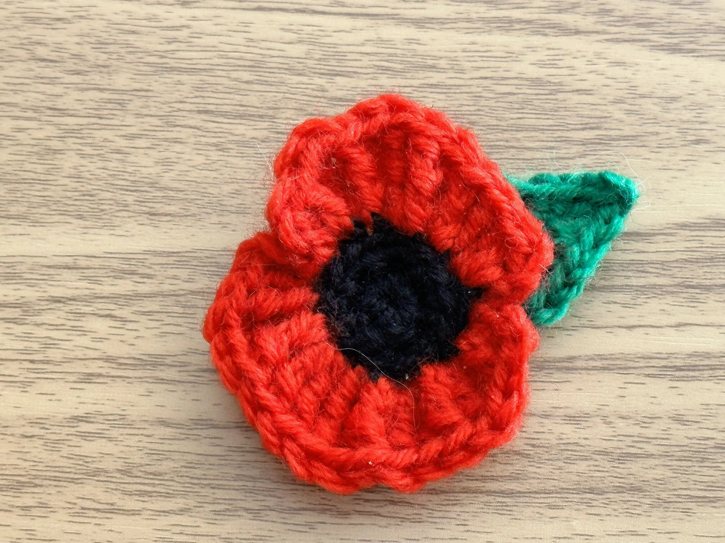 Crochet Poppy — Curios & Crafts Co