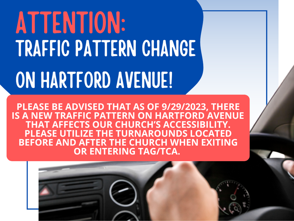 Traffic Pattern Change — TRINITY ASSEMBLY OF GOD