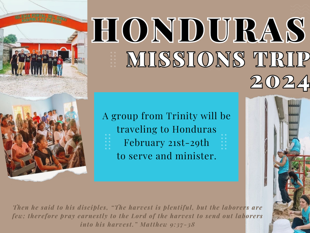 Honduras Missions Trip — TRINITY ASSEMBLY OF GOD