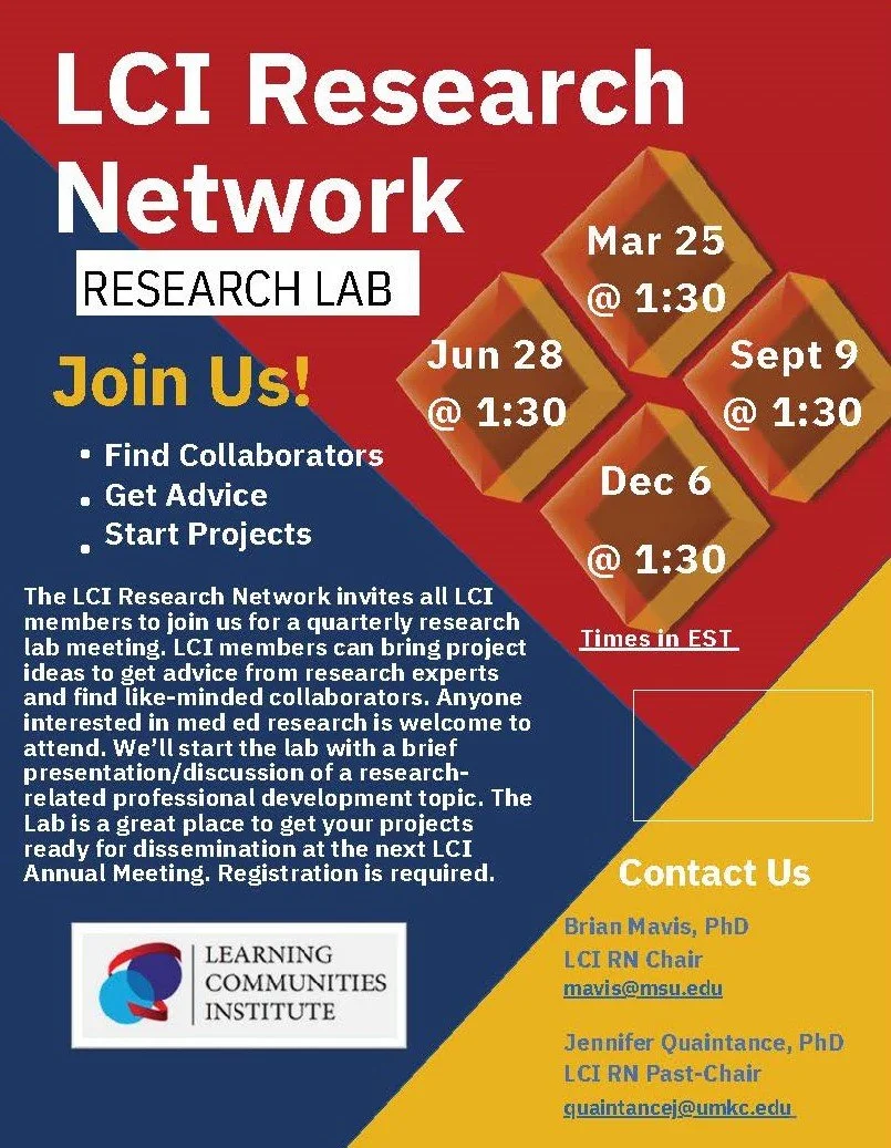 Initiatives — Learning Communities Institute