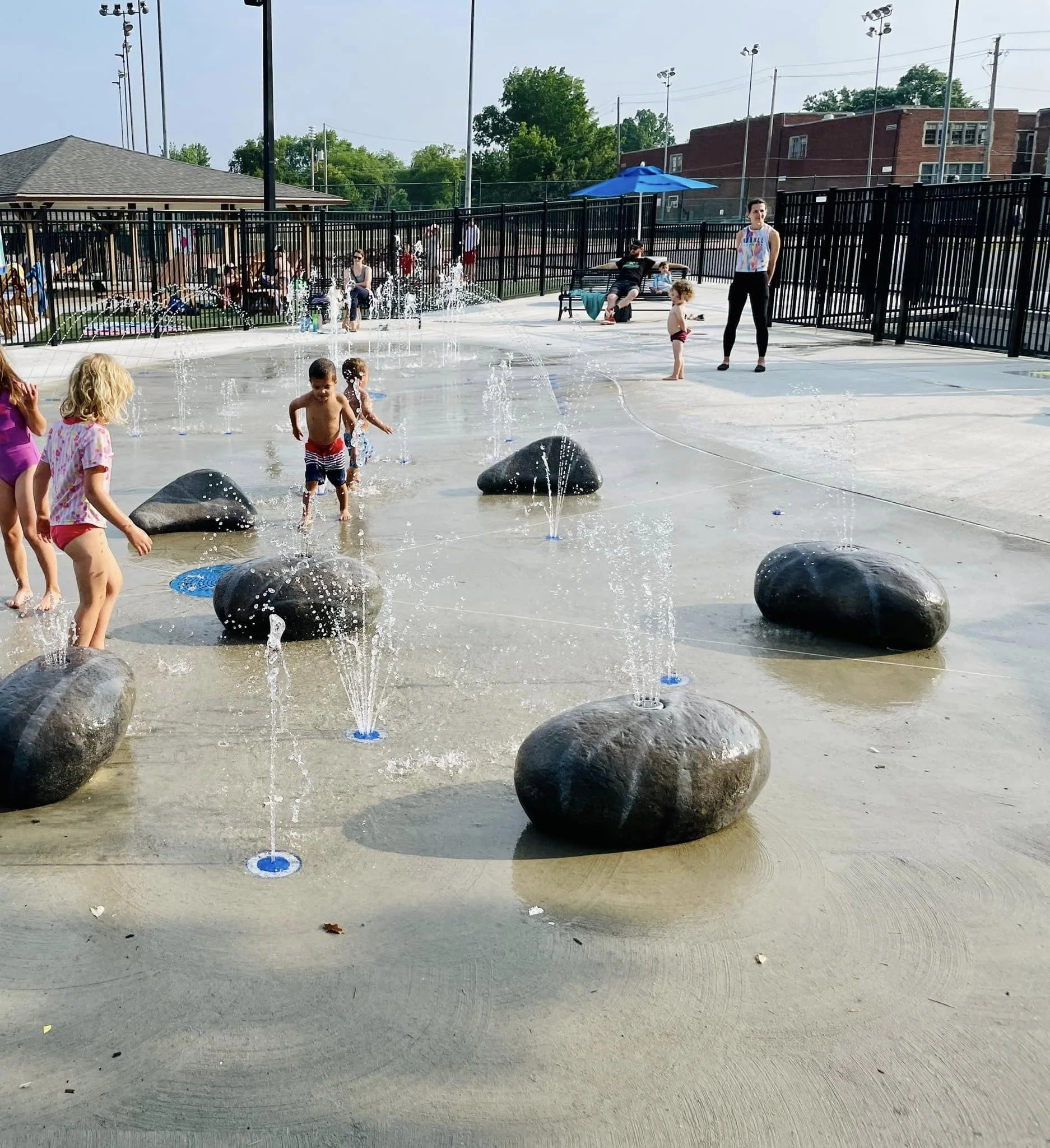 Best splash pads around cleveland