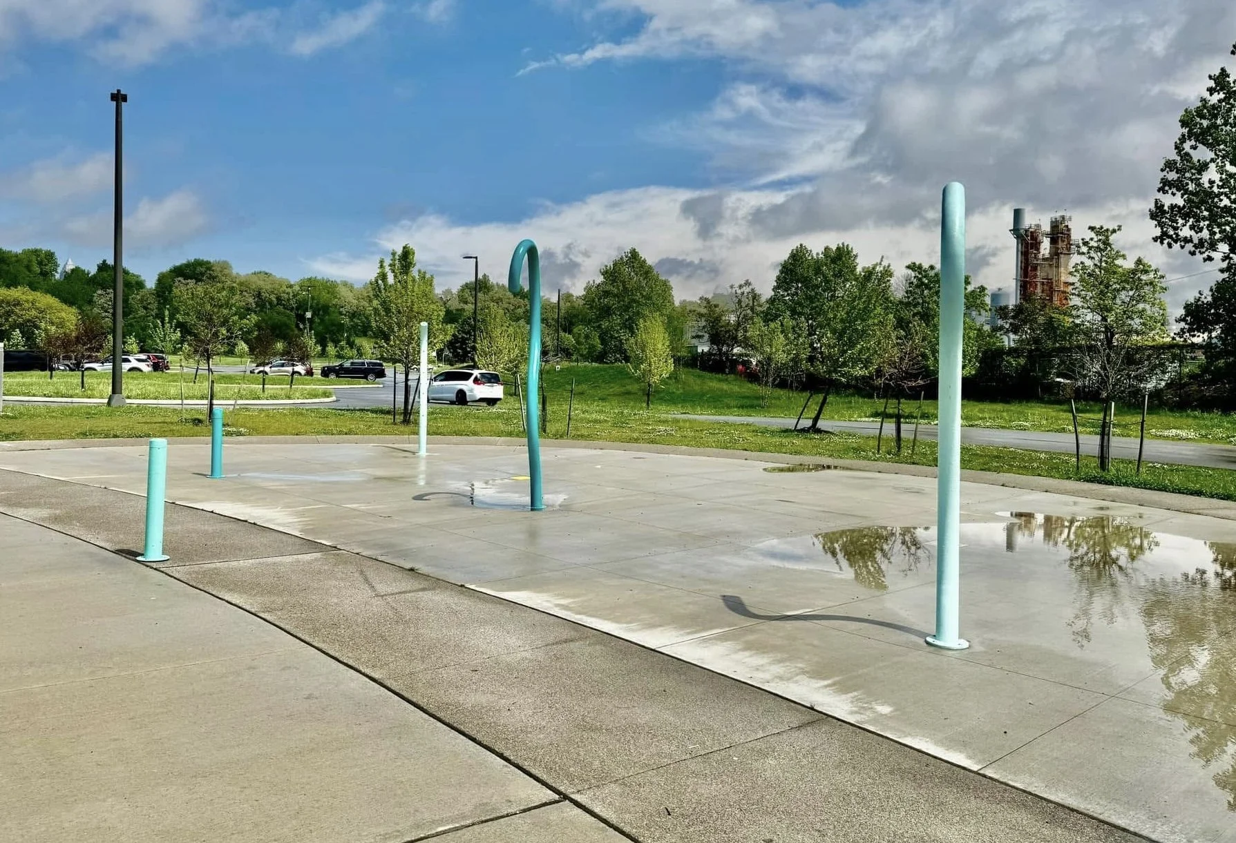 Best splash pads around cleveland
