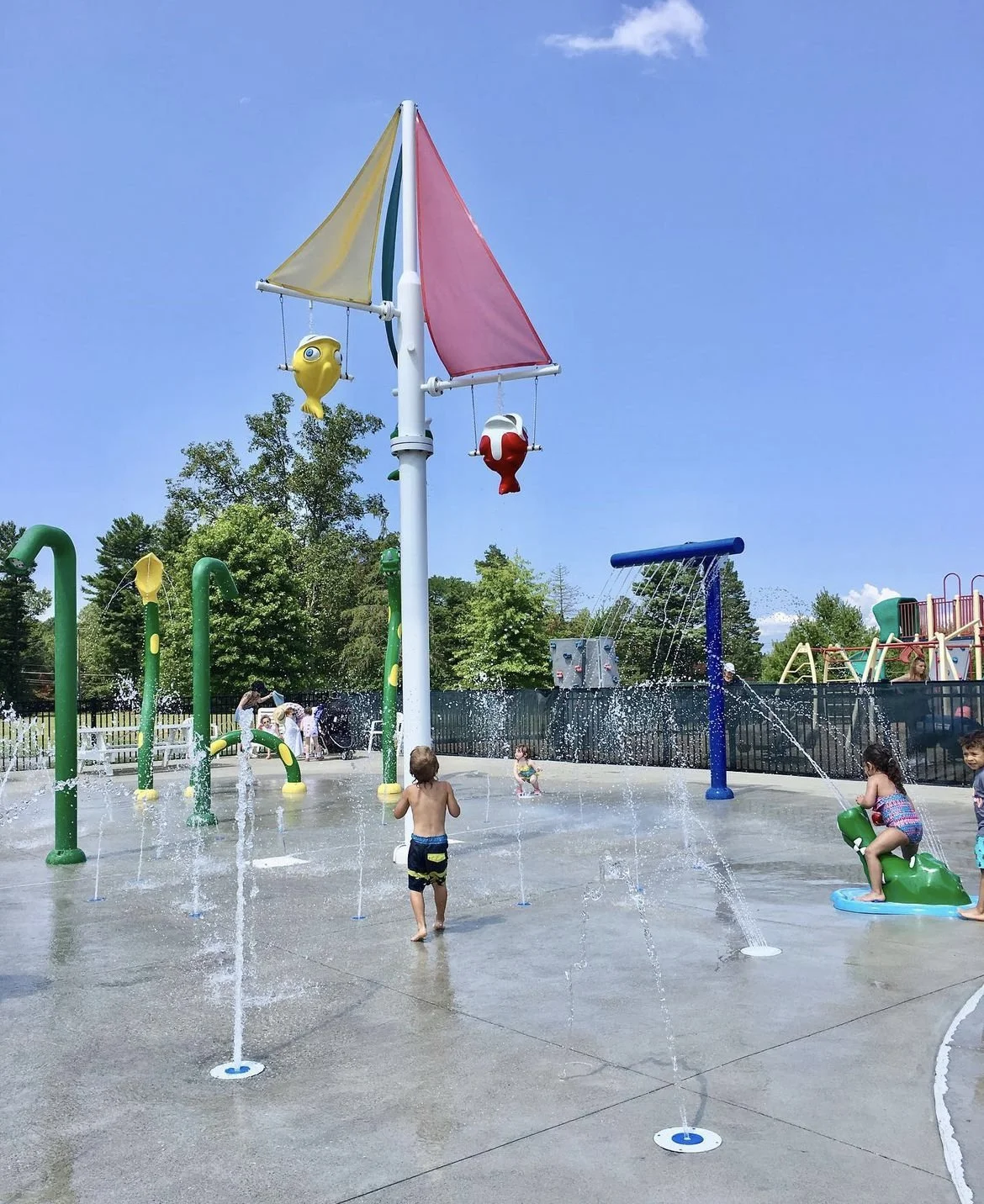 Best splash pads around cleveland