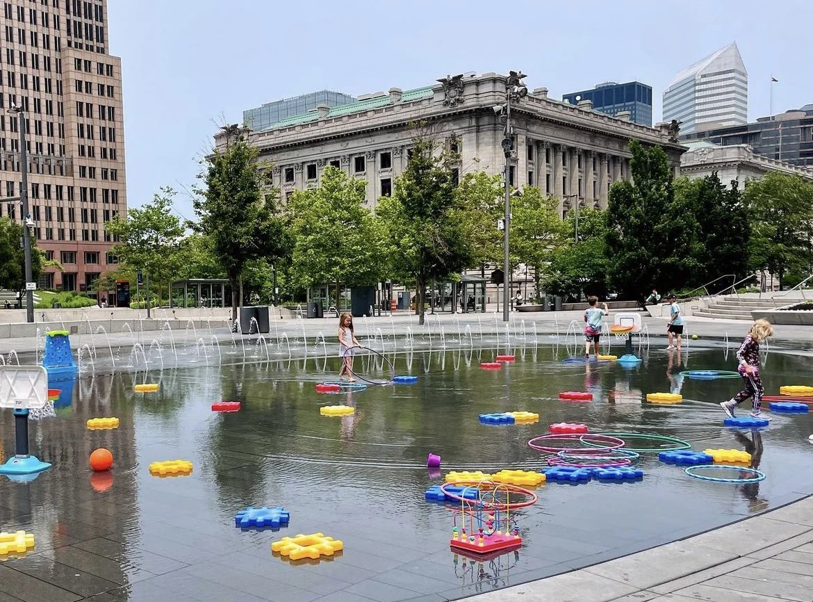Best splash pads around cleveland