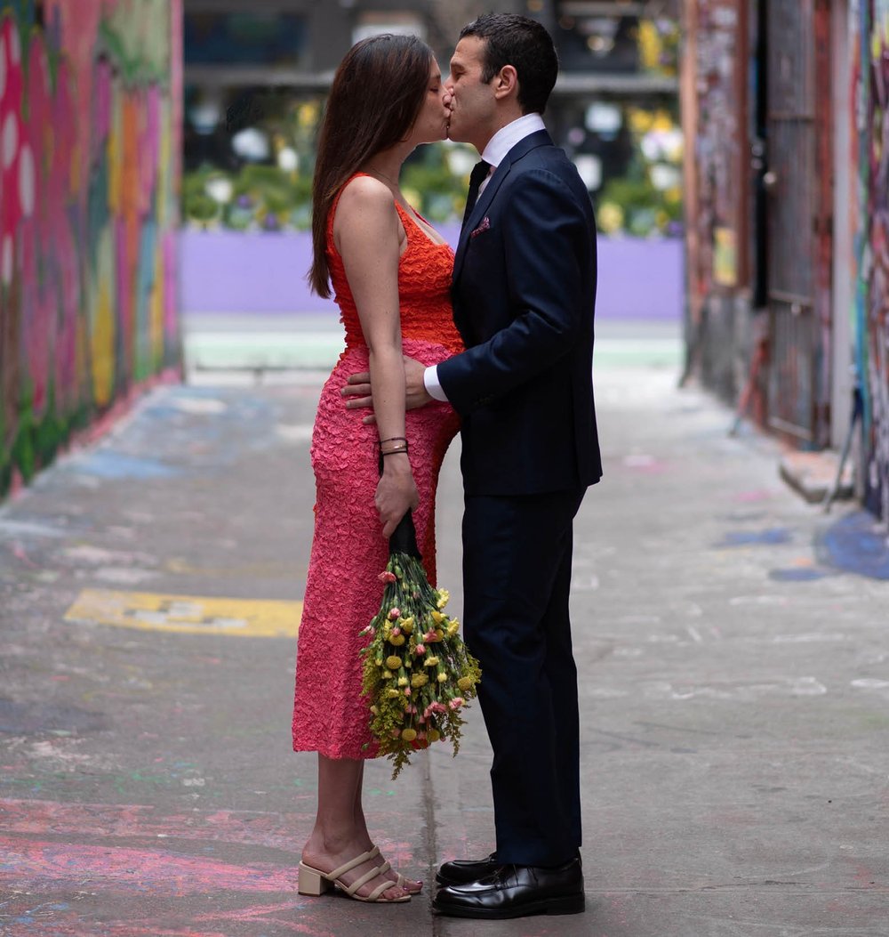 Wedding in Manhattan's Freeman Alley — Cakewalk