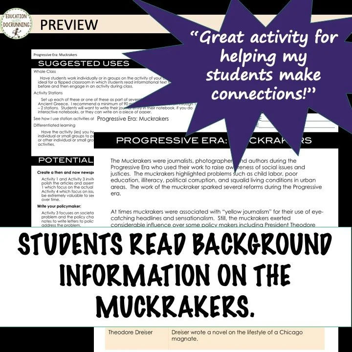 Roaring Twenties Gallery Walk Activity for 1920s — Education with ...