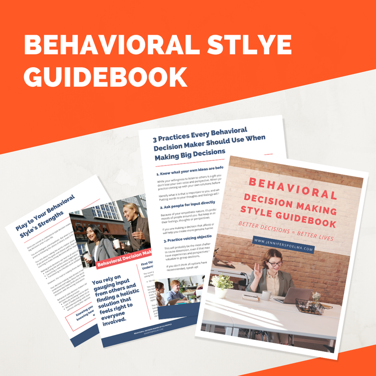 Understanding the 4 Styles of Decision Making (For Your Big Life ...