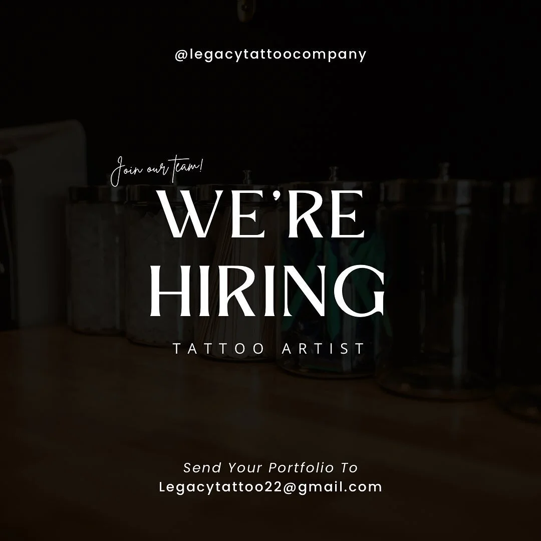 GALLERY — Legacy Tattoo Co