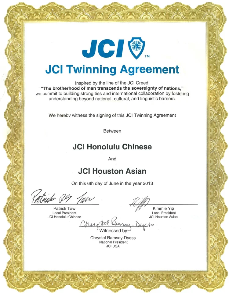 About JCI and Sister Chapters — Honolulu Chinese Jaycees