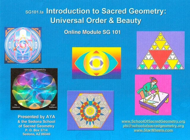 Encyclopedia of Sacred Geometry, Series 1, includes 8 sections ...