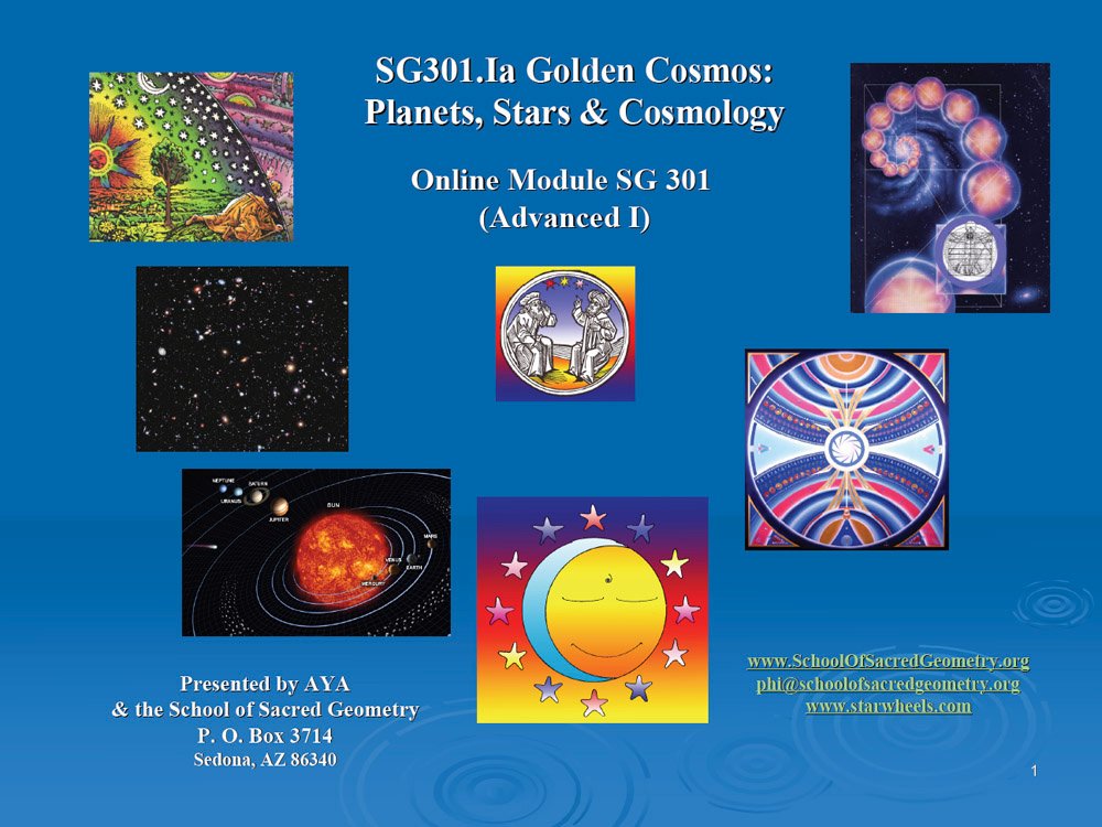 Encyclopedia of Sacred Geometry, Series 3, includes 2 sections ...