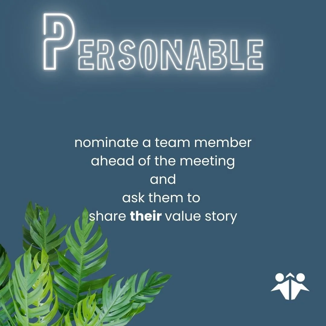 Value In a Moment — Reflection for Direction I Business and Program ...