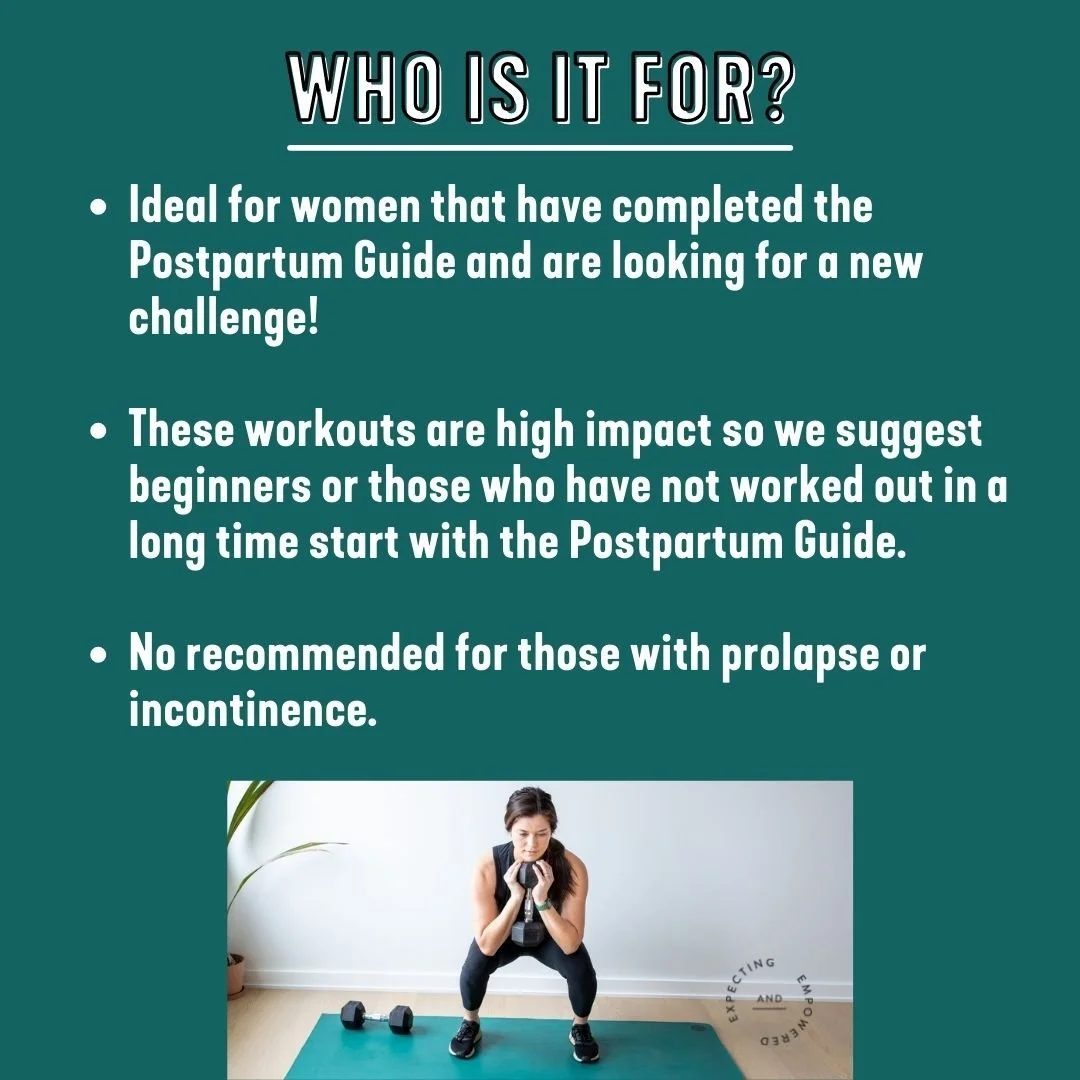 Elevated + Empowered 12 Week Strength Training Program — Expecting & Empowered