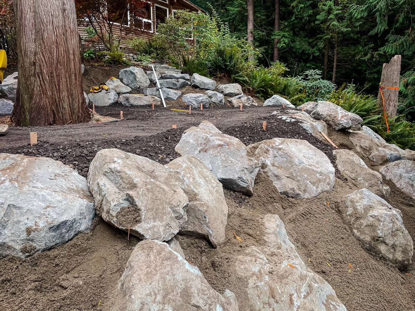 Alpine Rockery + Retaining Walls — Blacklotus Landscaping