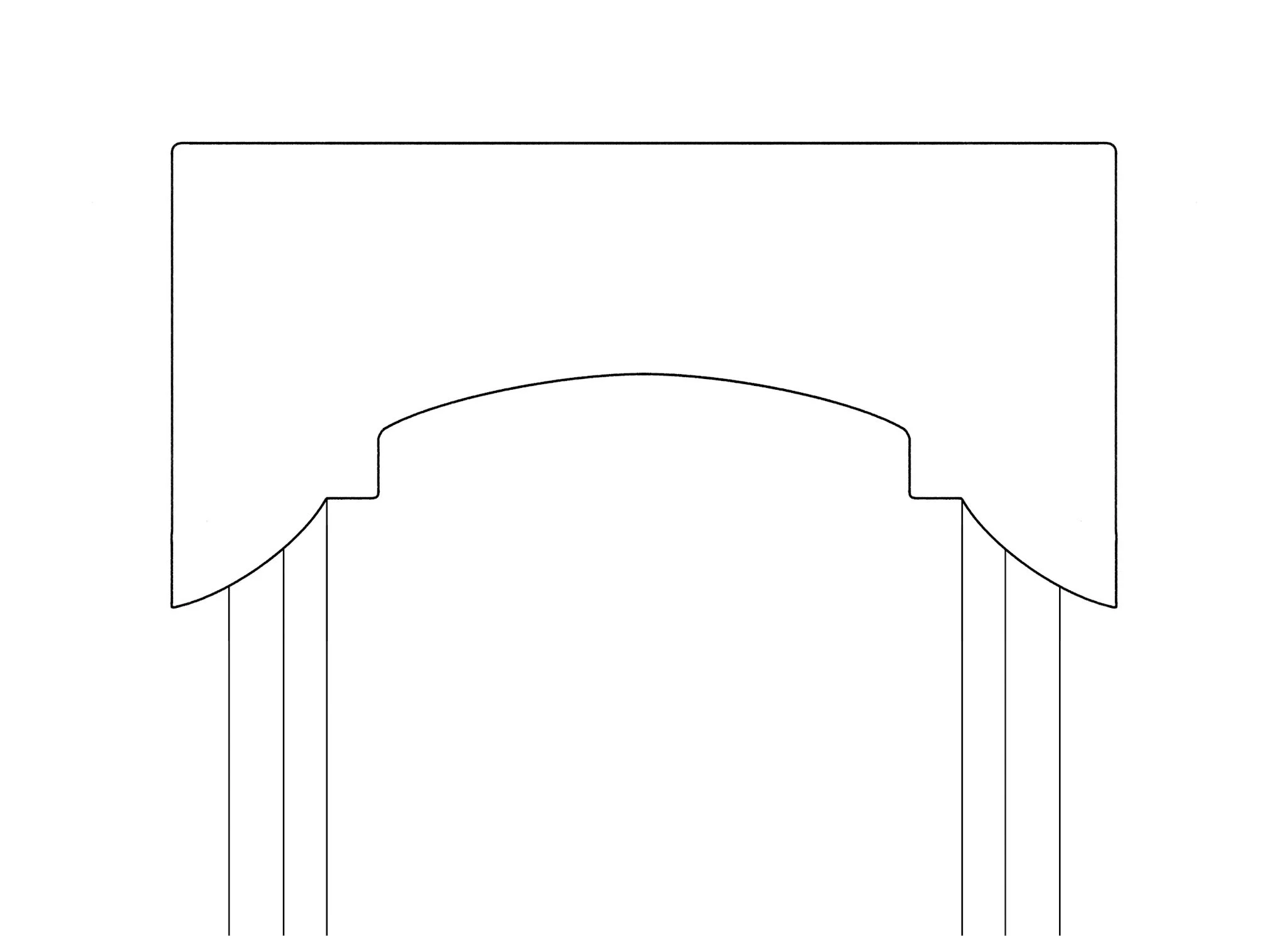 Custom Made Cornices — u-fab interiors