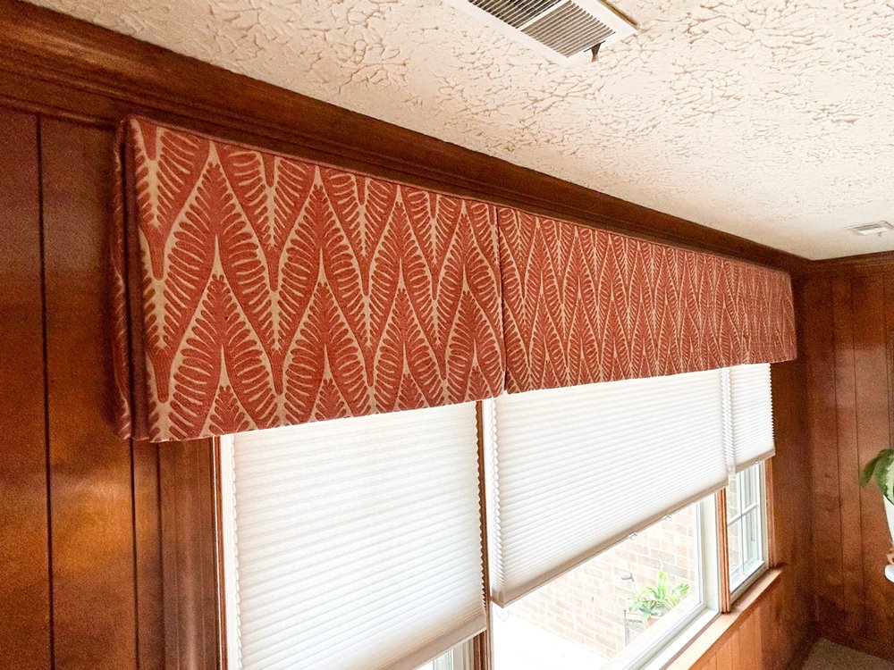 Custom Made Valances — u-fab interiors
