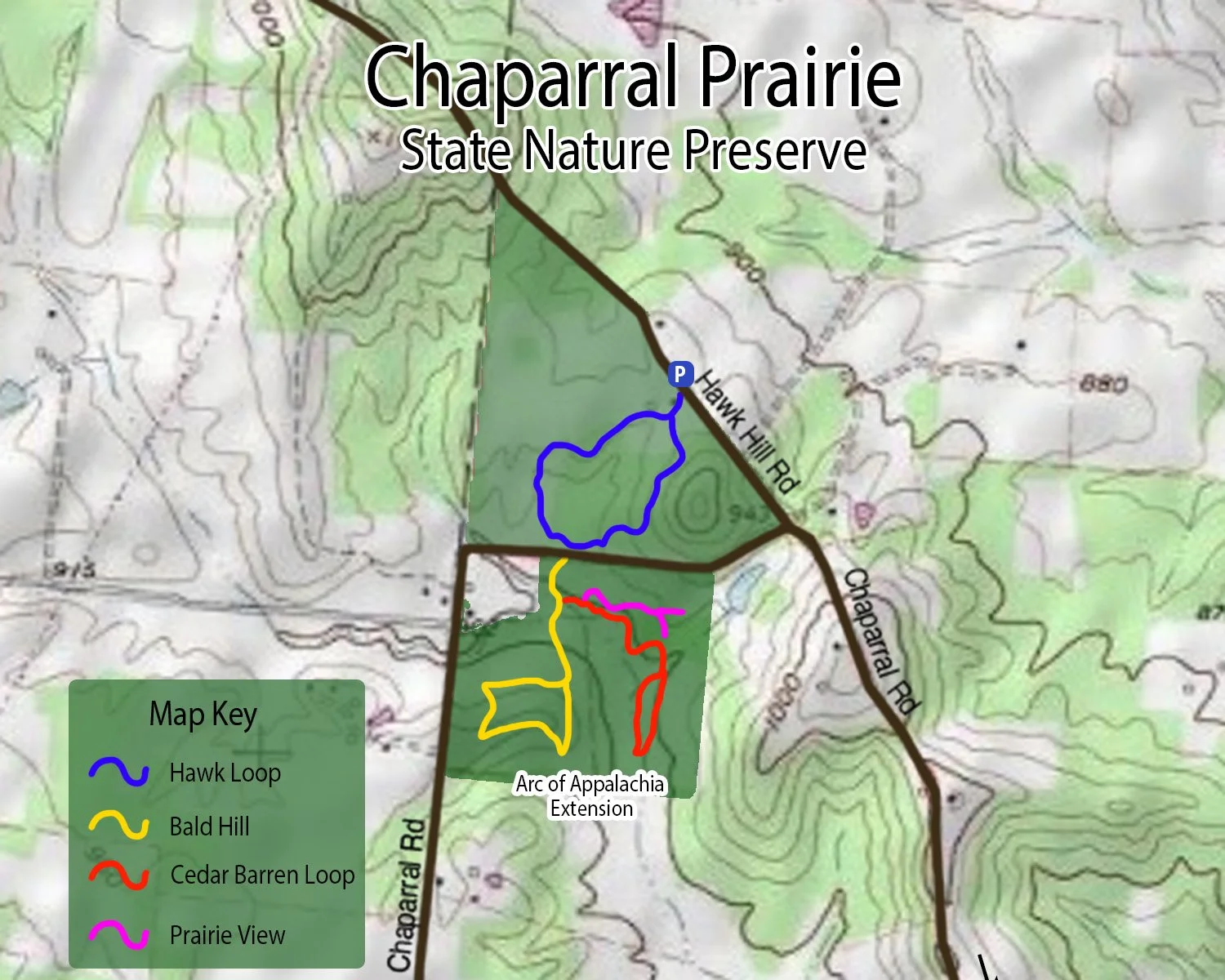 Chaparral Prairie Trails — Arc of Appalachia