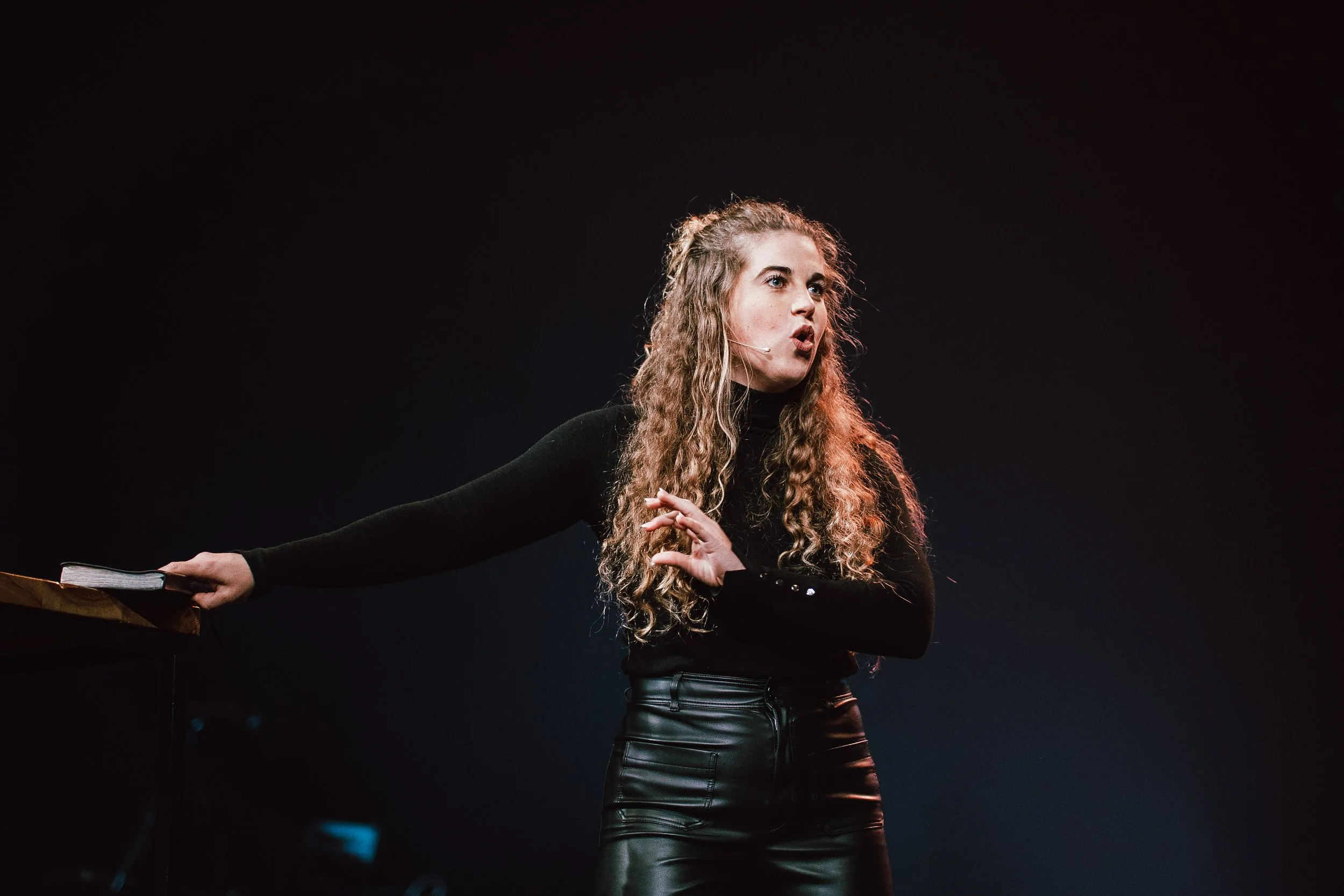 Speaking — Riley With Courage