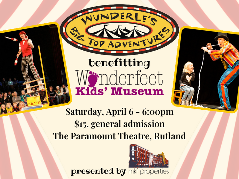 Wonderfeet presents Wunderle's Big Top Adventures — Wonderfeet Kids Museum