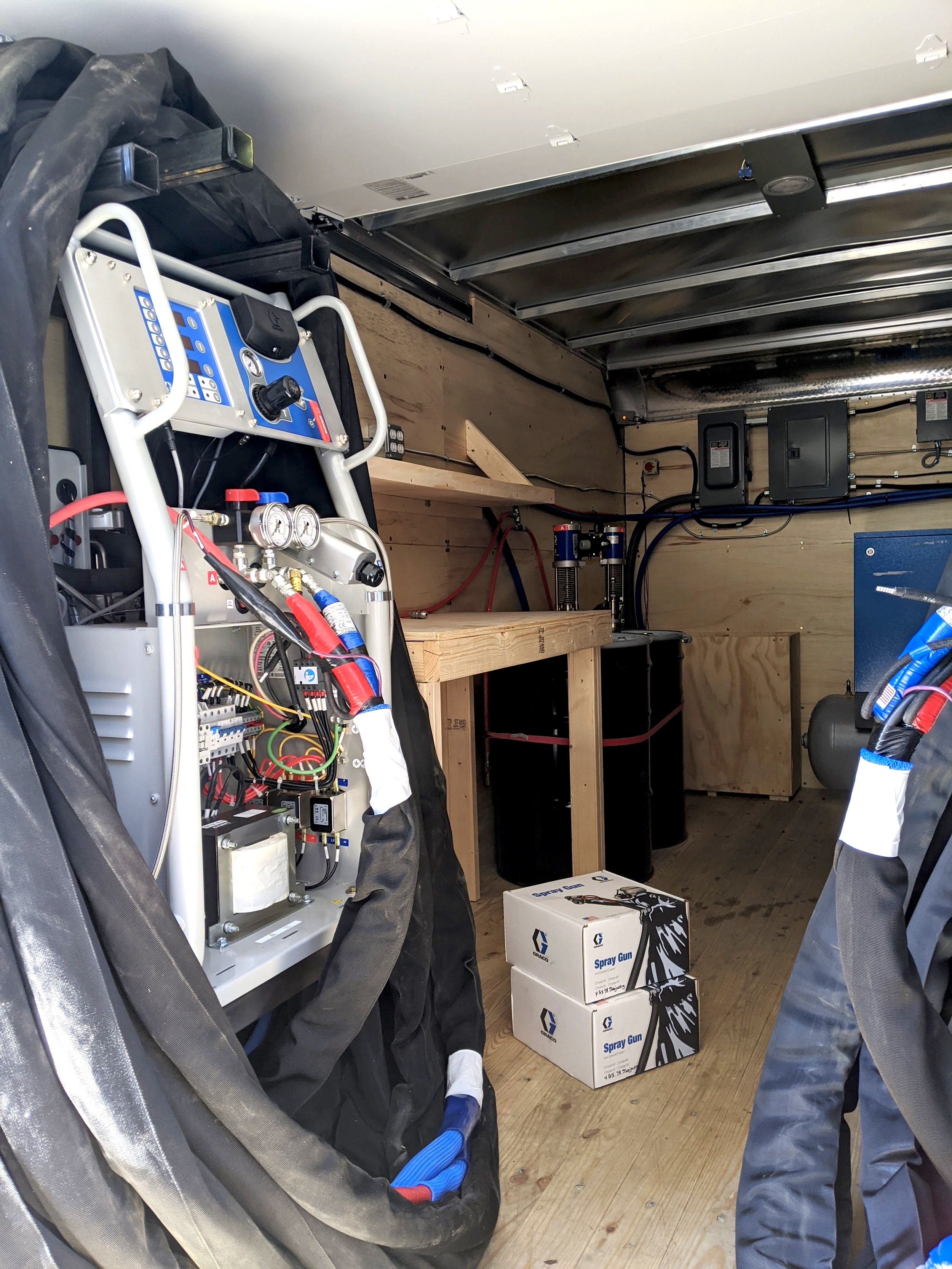 Poly Equipment Pros Gallery - See Our Custom Spray Foam Rigs in Action ...