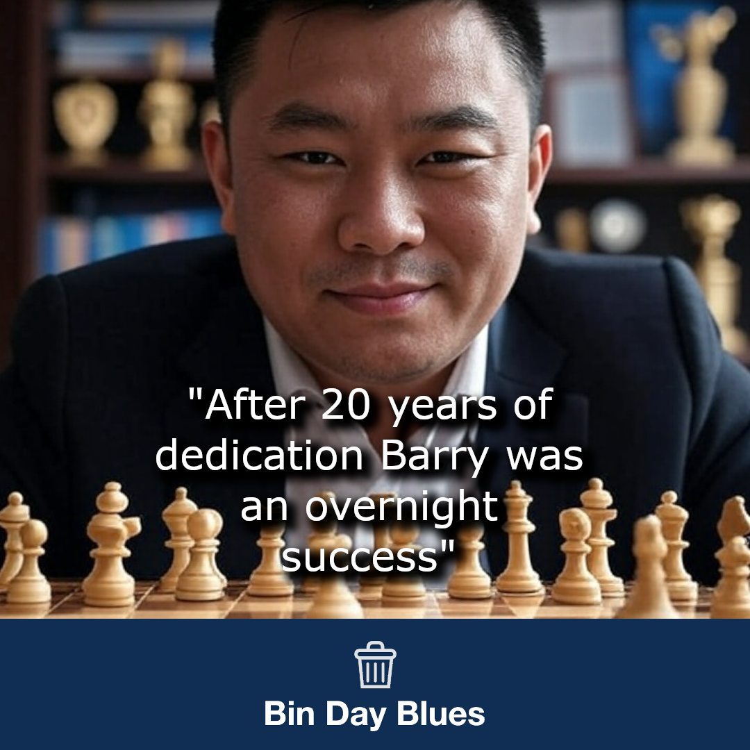 The Myth of Effortless Success — Bin Day Blues