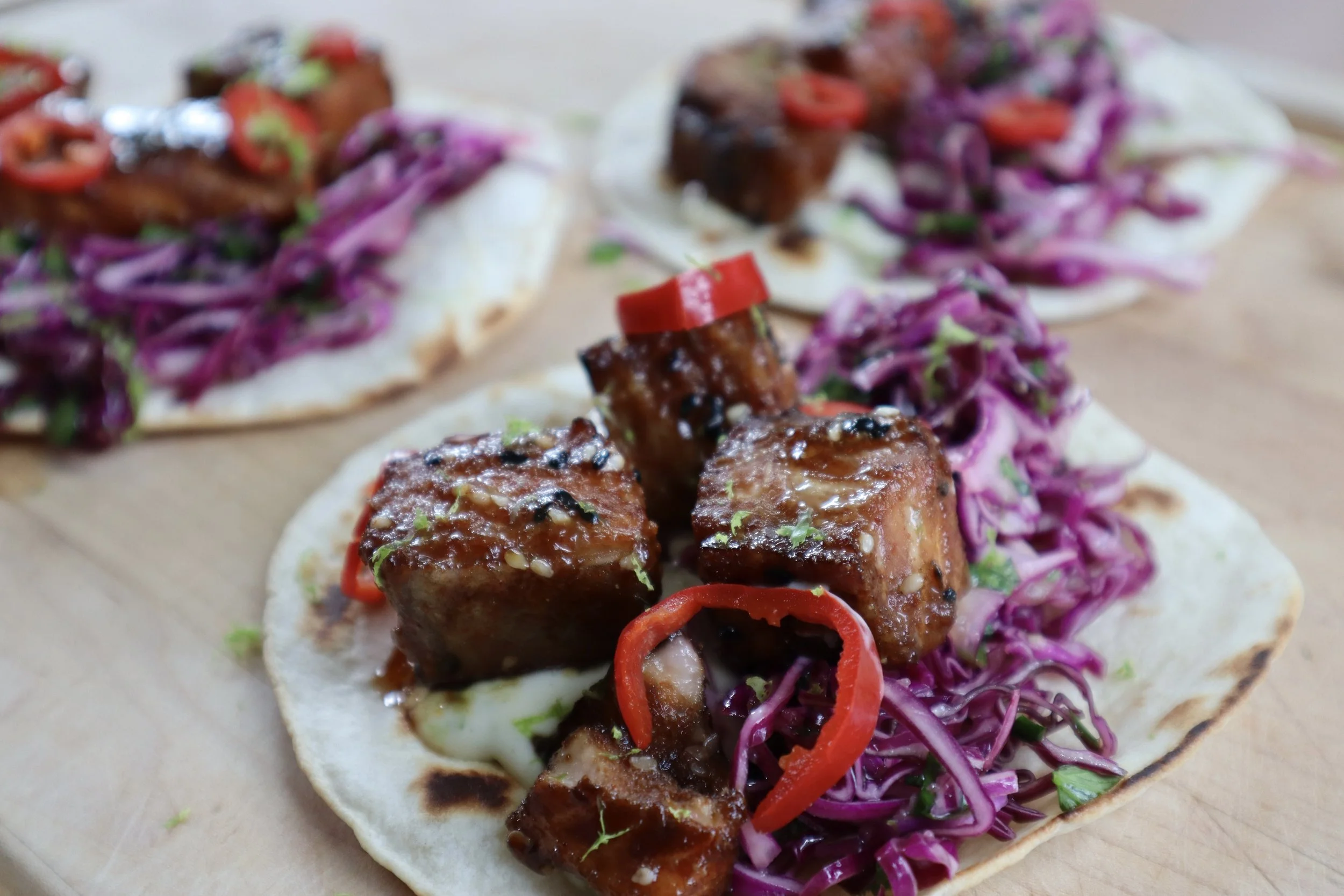Brown Sugar Salmon Tacos — Amelia is NOT a Chef