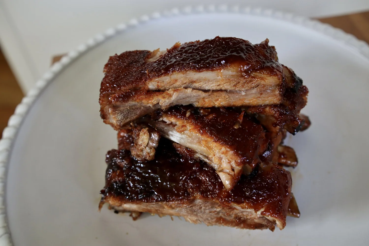 Fall-Off-The-Bone BBQ Ribs — Amelia is NOT a Chef