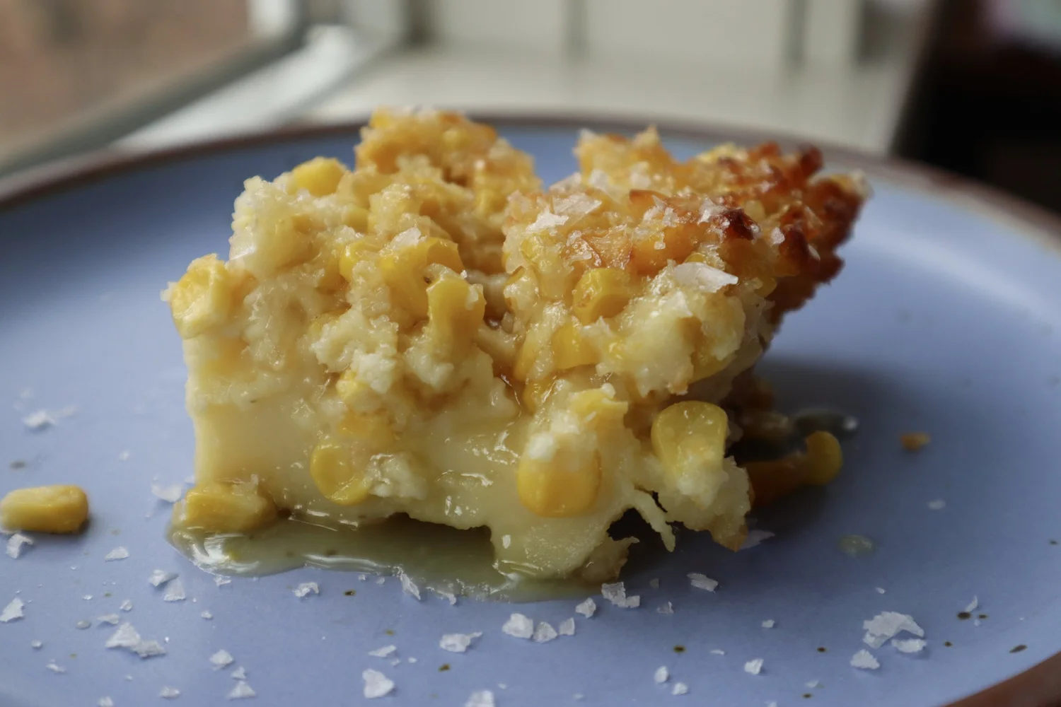 Creamy Sweet Corn Custard Pudding with Honey Butter Glaze — Amelia is ...