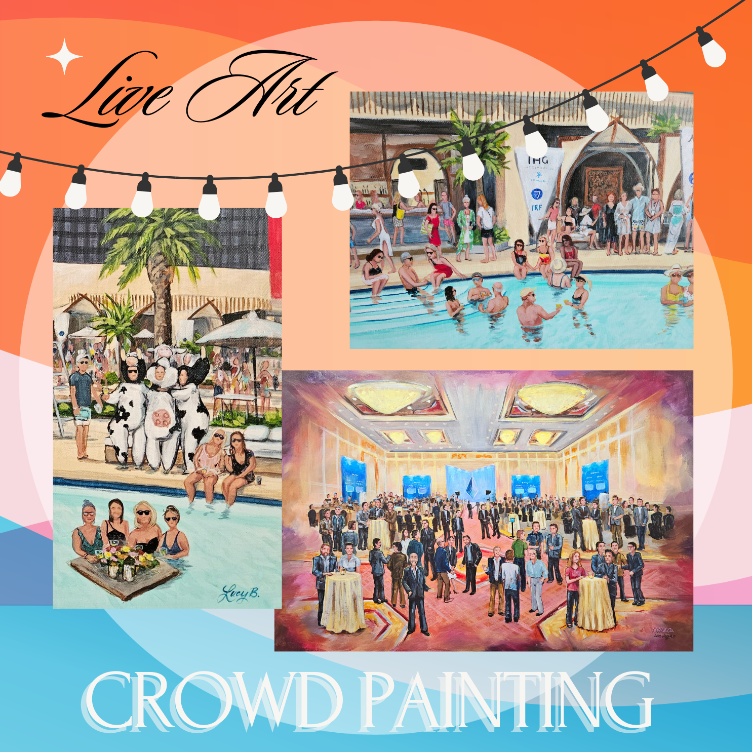 Live Wedding Painting & Company | Book Your Artist Today