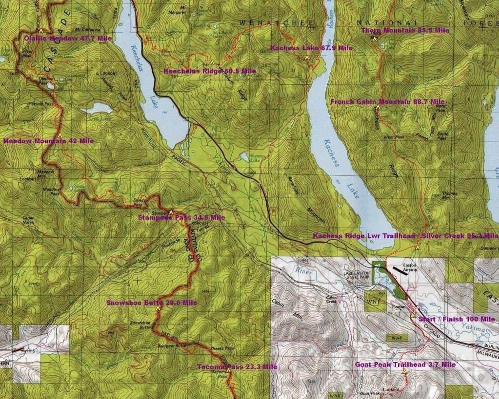 Course Maps — Cascade Crest 100