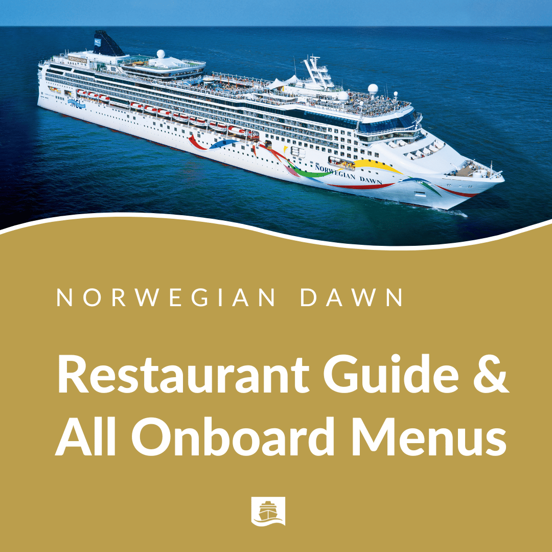 Norwegian Gem Complete Restaurant Guide, Dining Hours & All Menus ...