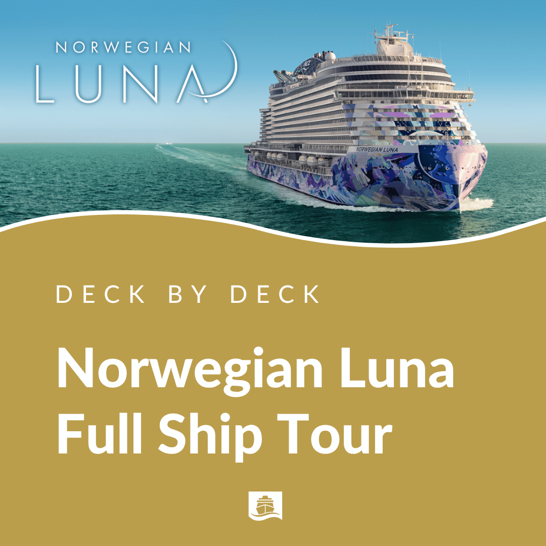 Norwegian Luna Full Ship Tour & Walkthrough, plus Dining, Bars ...