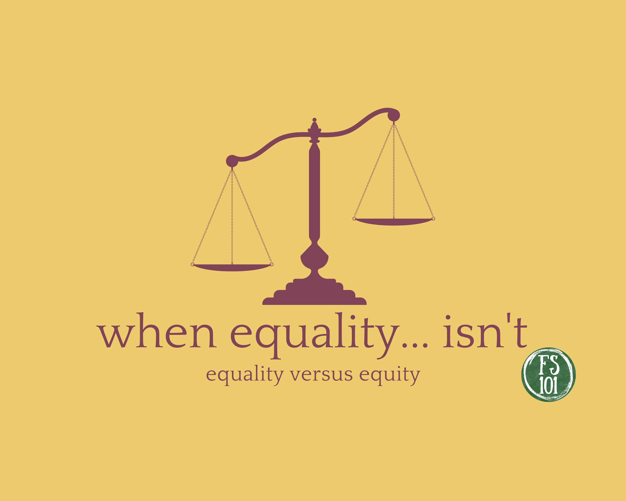 What is the difference between equality and equity anyway? — Feminist ...