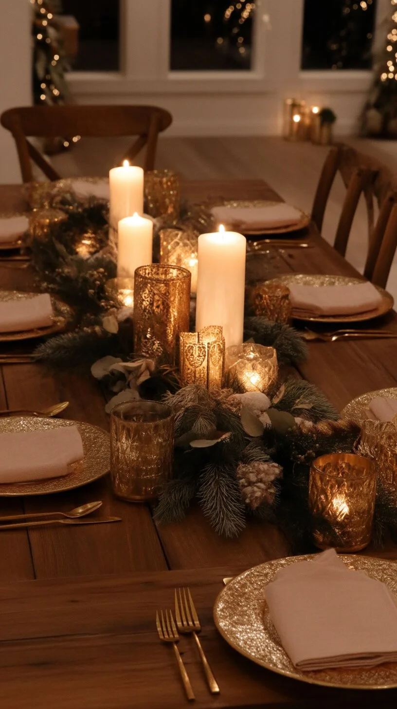 Luxus Tischdeko Weihnachten Naturmaterialien Fotos