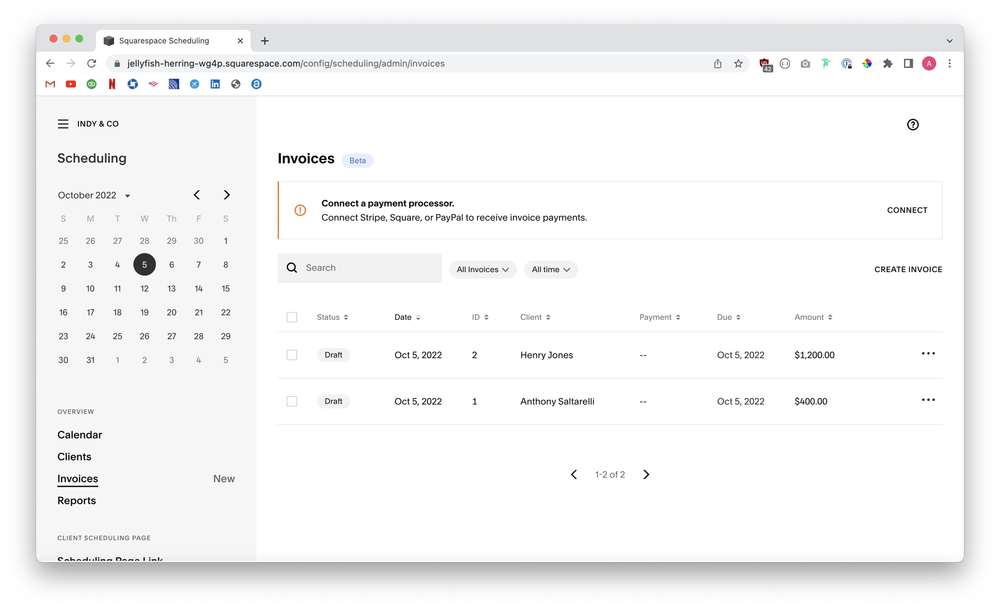 Squarespace — Anthony Saltarelli
