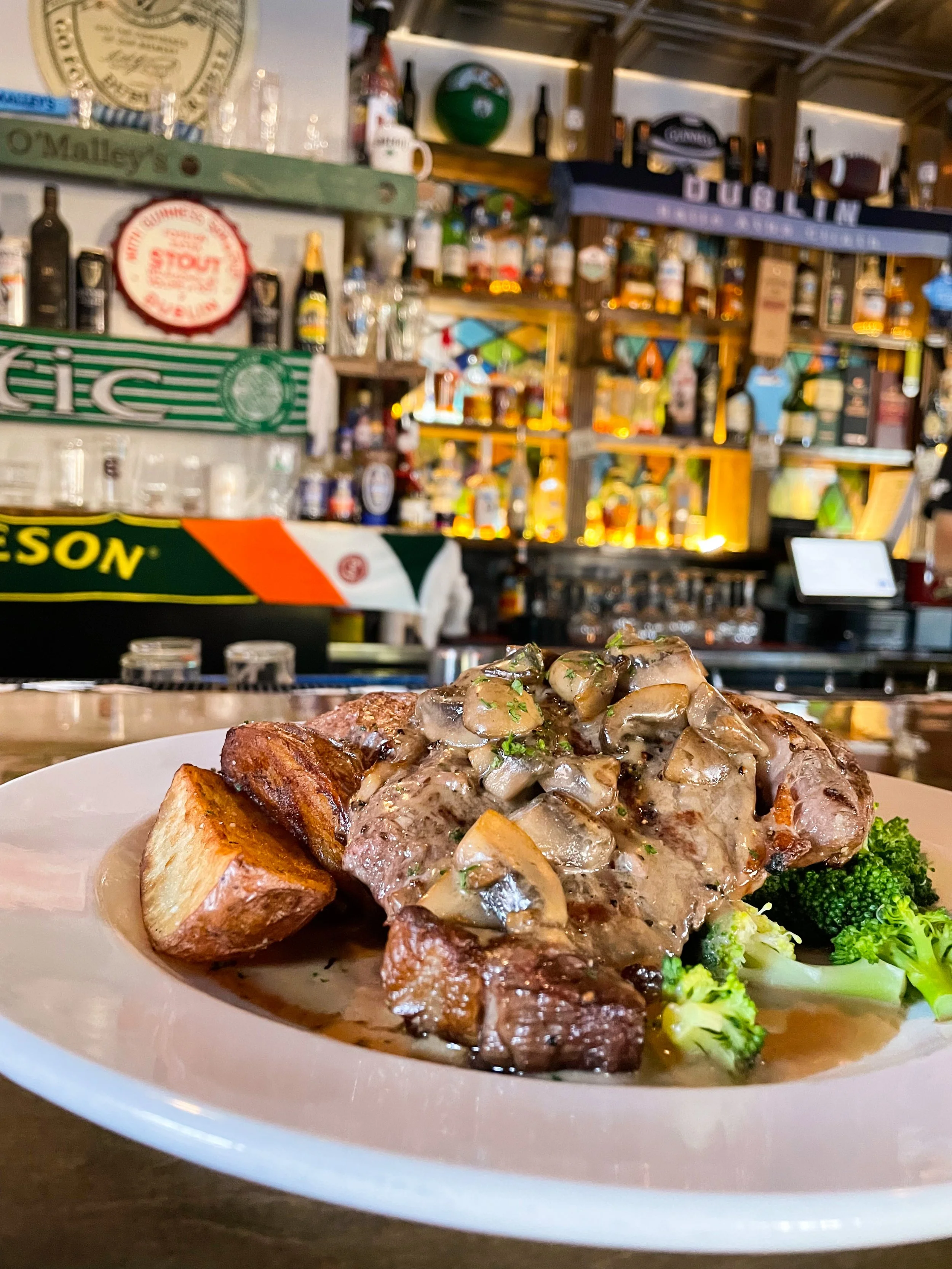 Irish Pub House Menu — Grace O'Malley's