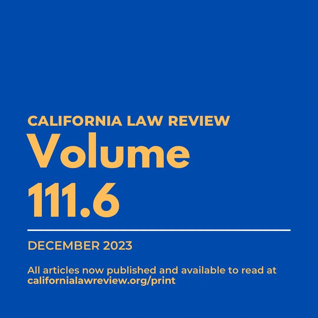 California Law Review