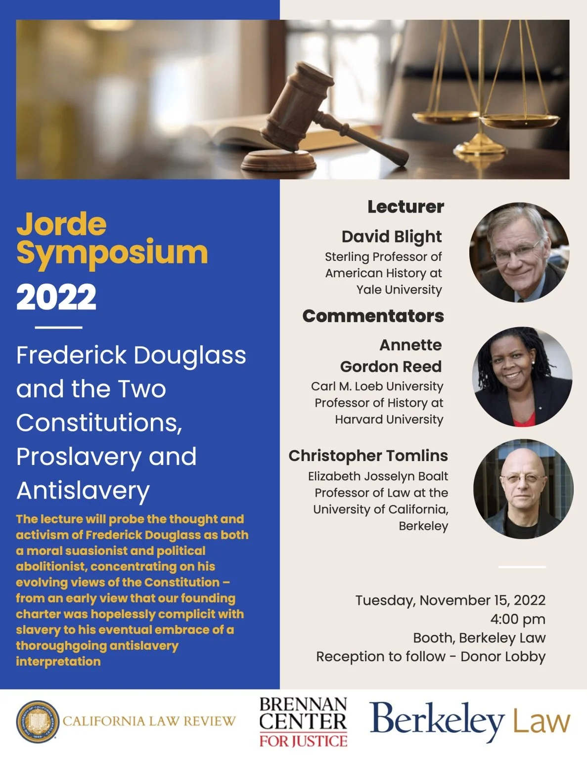 2022 Jorde Symposium — California Law Review