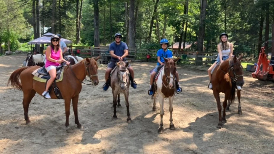 Trail Rides — Ruggiero's Public Horseback Riding And Cabin Rentals