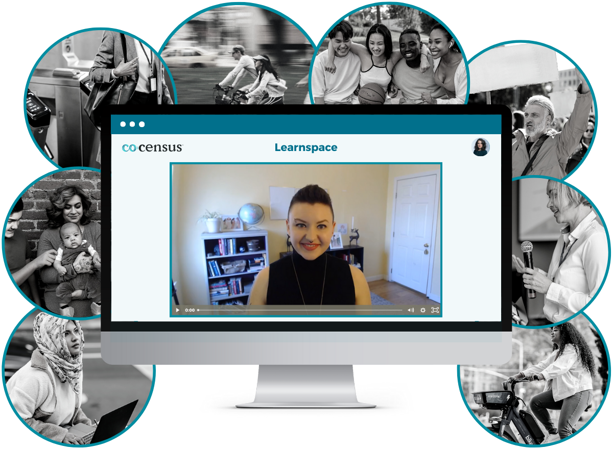 Live workshops and cohort learning — co:census