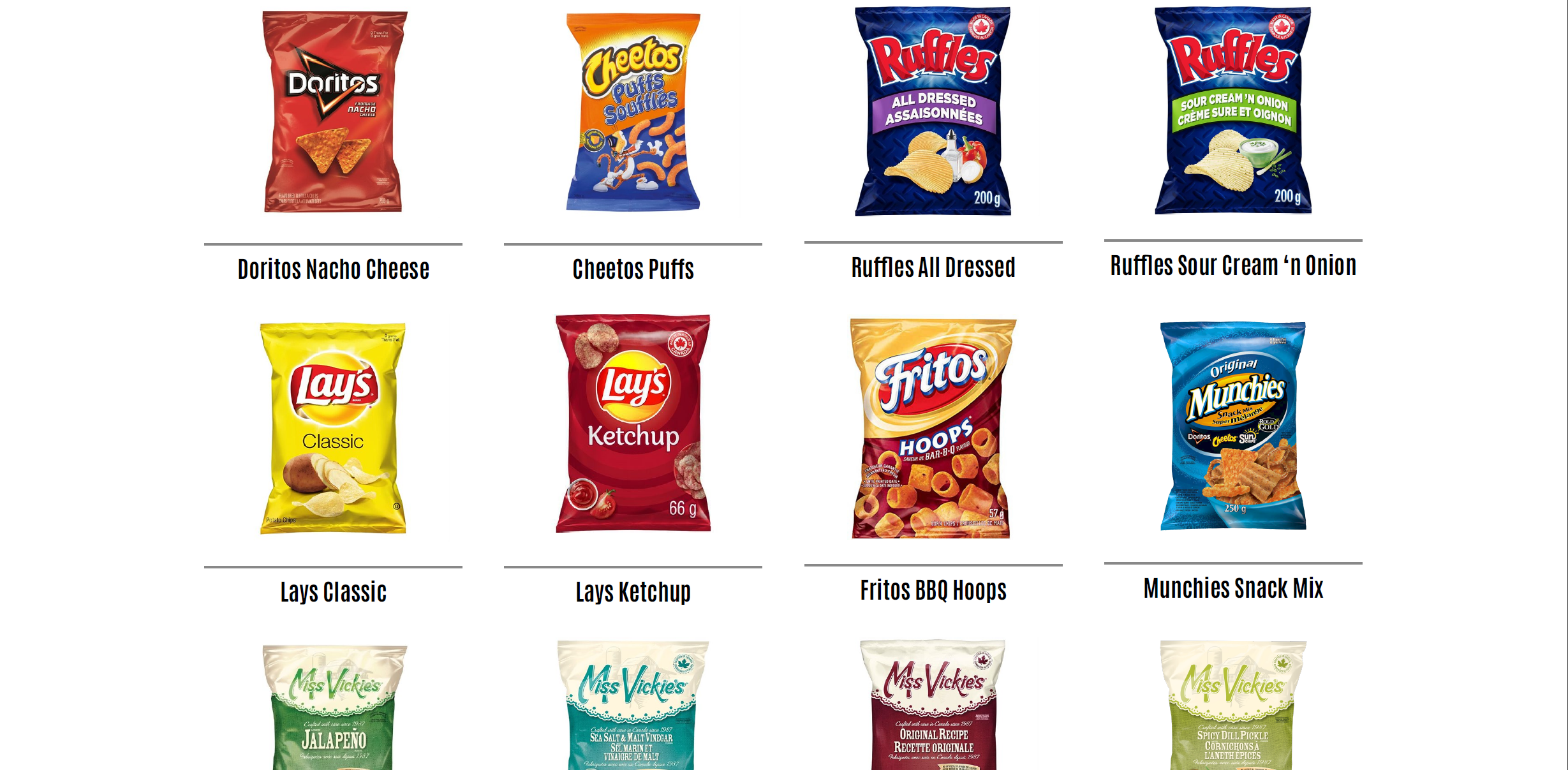 Snack Kingdom - Toronto Vending Machine Sales Selection — Snack Kingdom