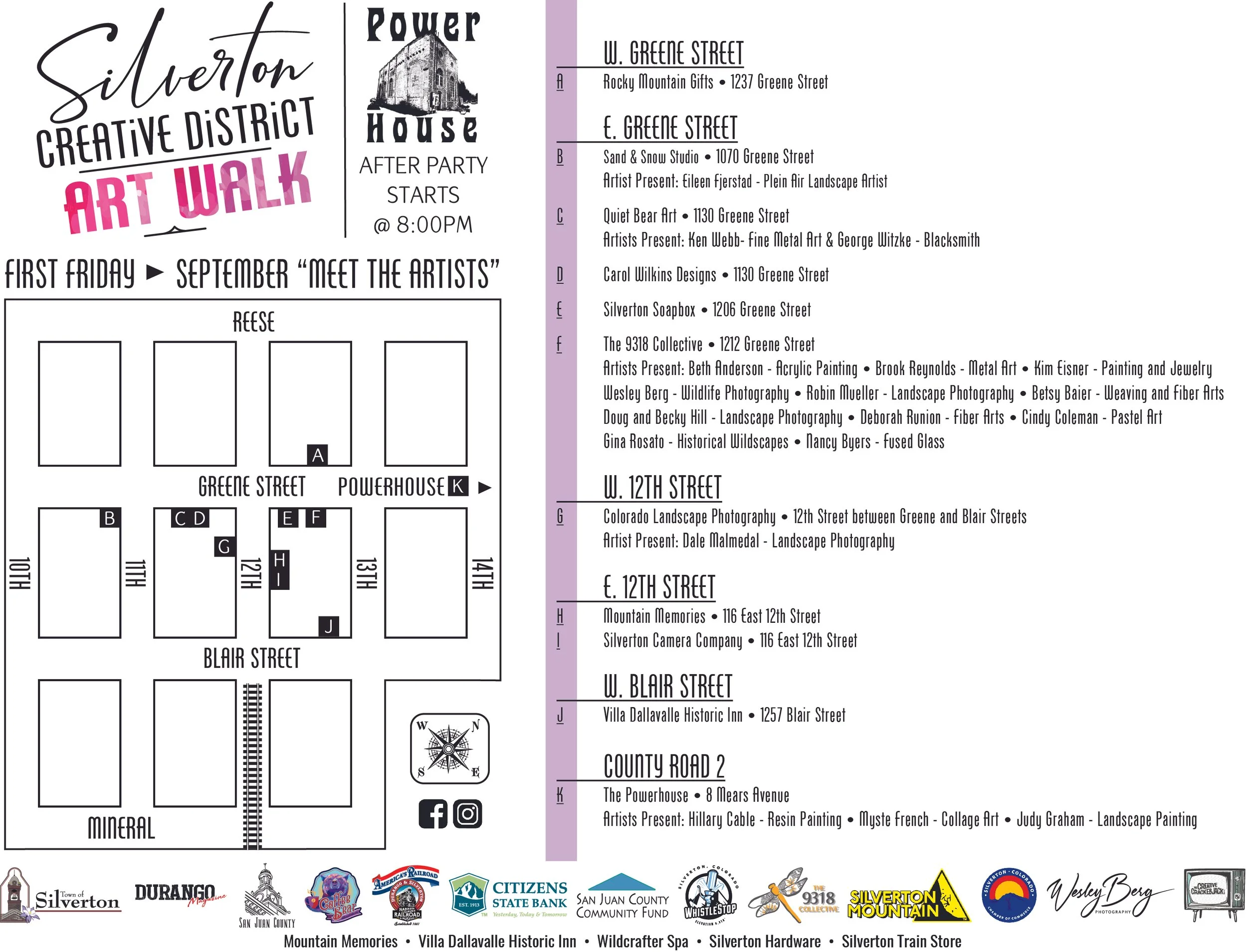 Silverton Creative District - First Friday Art Walk