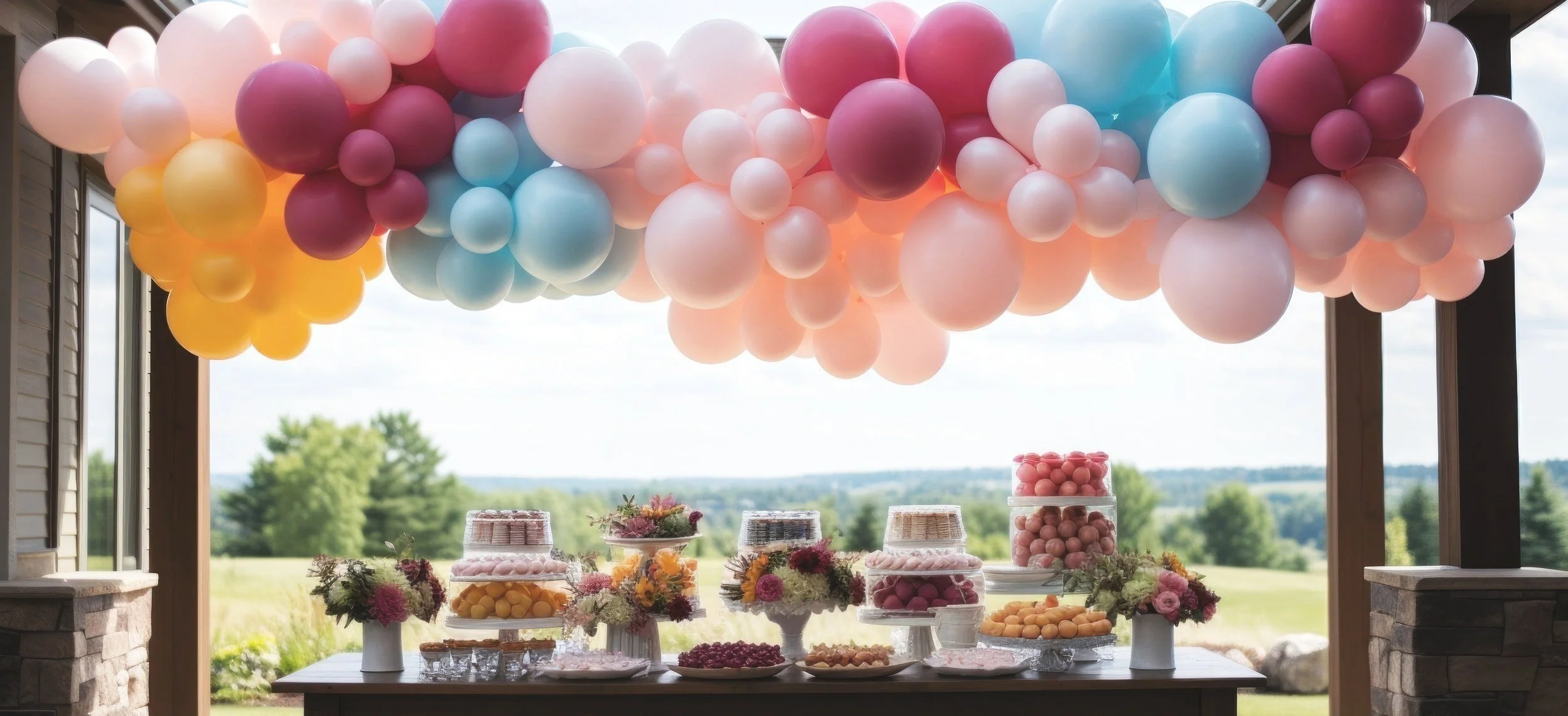 Creative Balloon Displays for Akron Events | Make a Scene Balloons