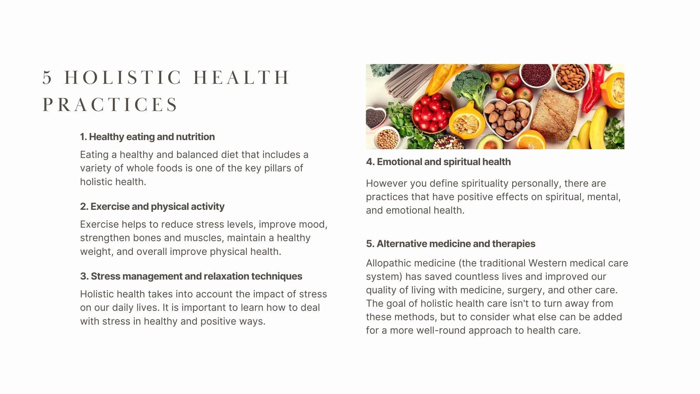 Top 5 Holistic Health Practices You Need — Stephanie C. Hodges