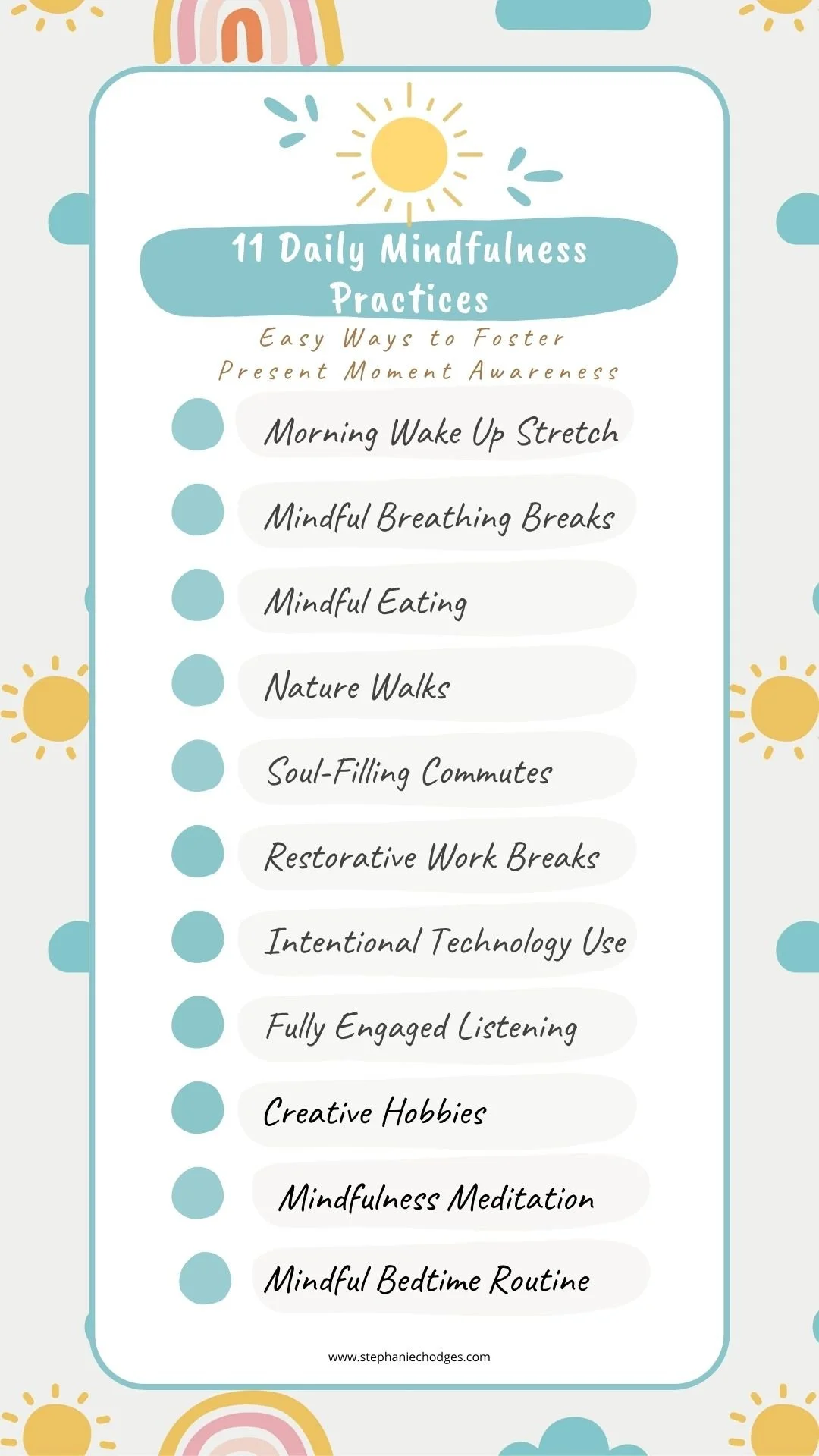 Practicing Mindfulness: 11 Ways to Be Present in the Moment — Stephanie ...